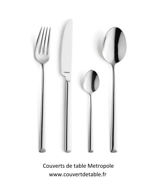 Couverts Inox design haut de gamme | Couvertdetable.fr